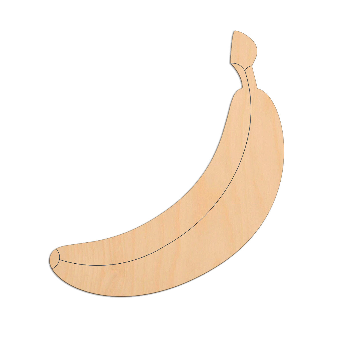 Banana (Style A) | Wood Craft Shapes