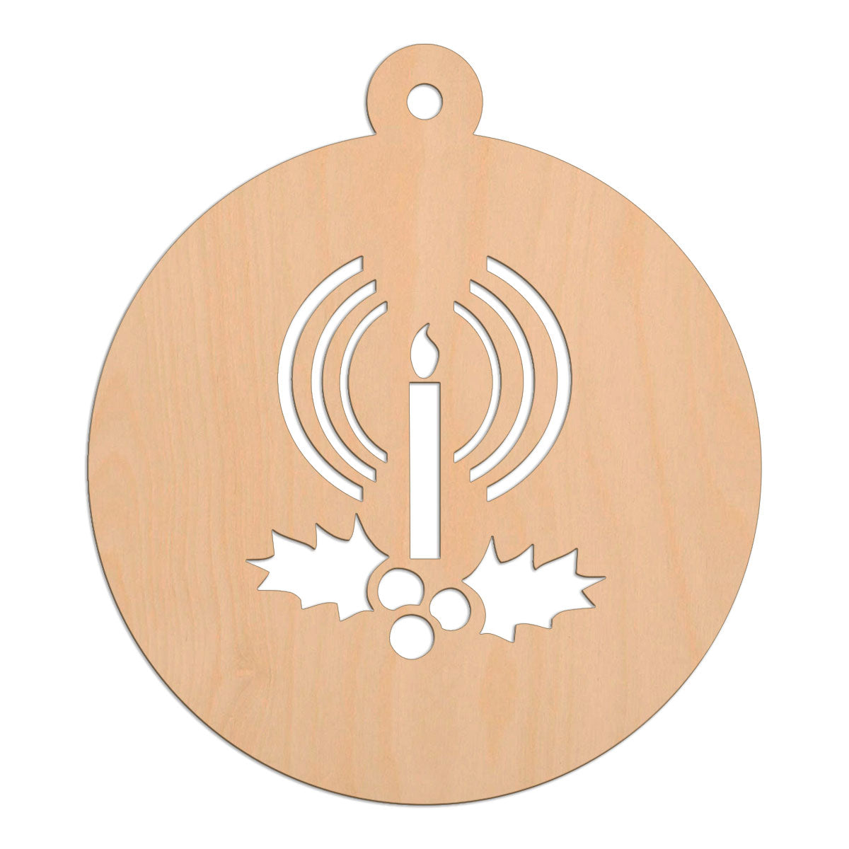 Candle Bauble | Wood Craft Shapes