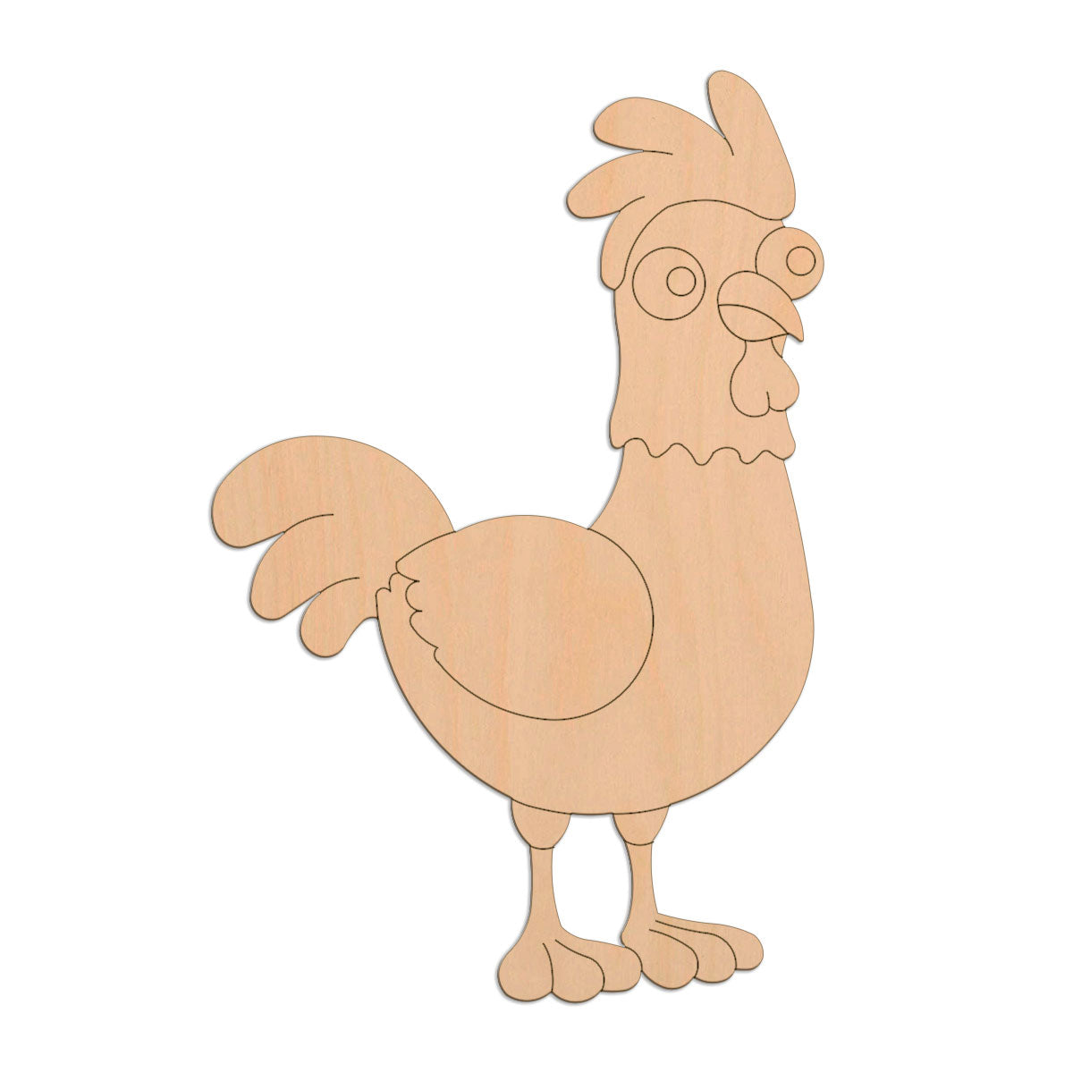 Chicken (Style A) | Wood Craft Shapes