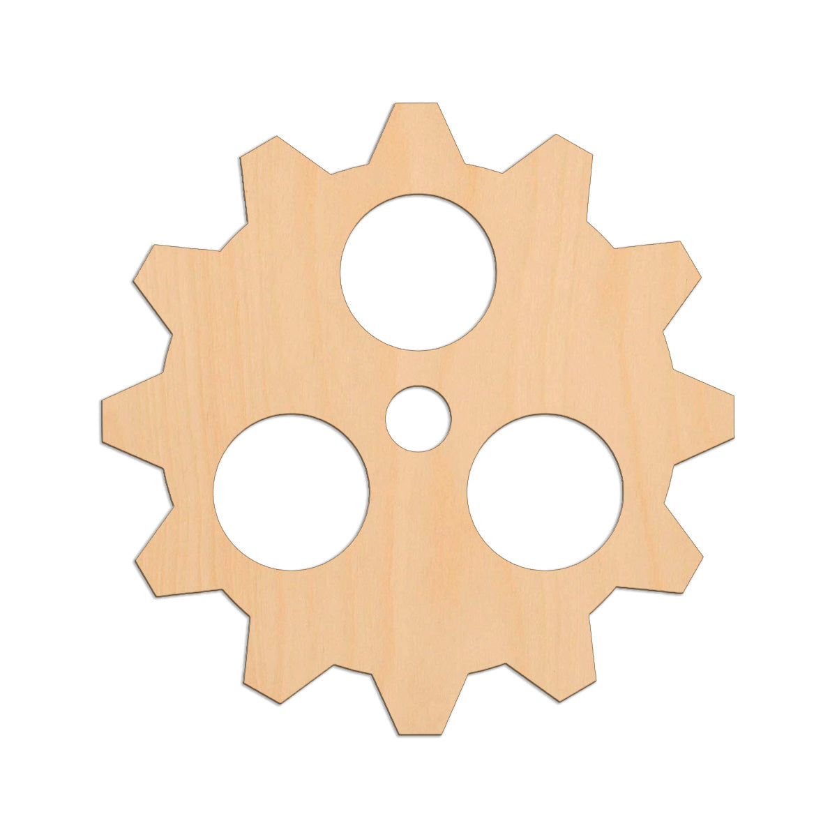 Cog (Style A) | Wood Craft Shapes