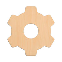 Cog (Style E) | Wood Craft Shapes