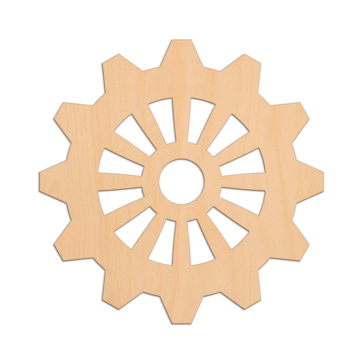 Cog (Style J) | Wood Craft Shapes