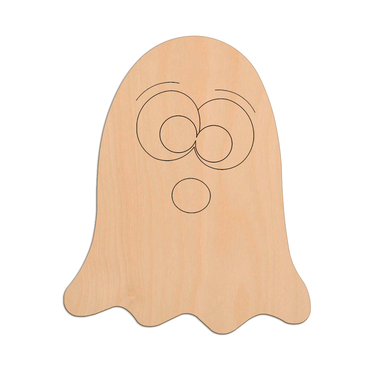 Ghost (Style A) | Wood Craft Shapes