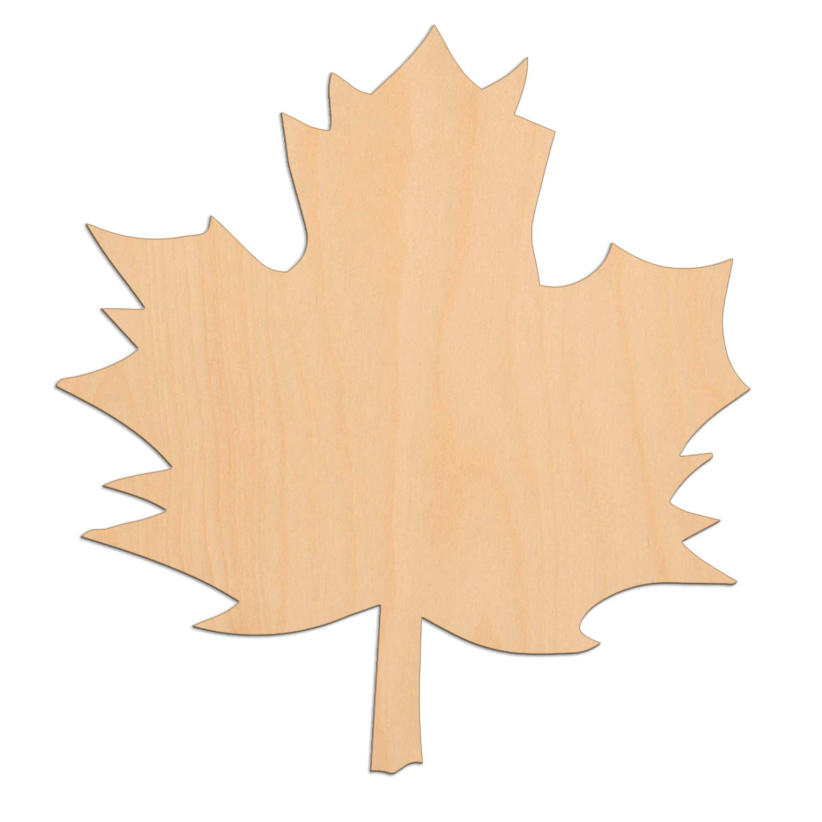 Maple Leaf (Style A) | Wood Craft Shapes