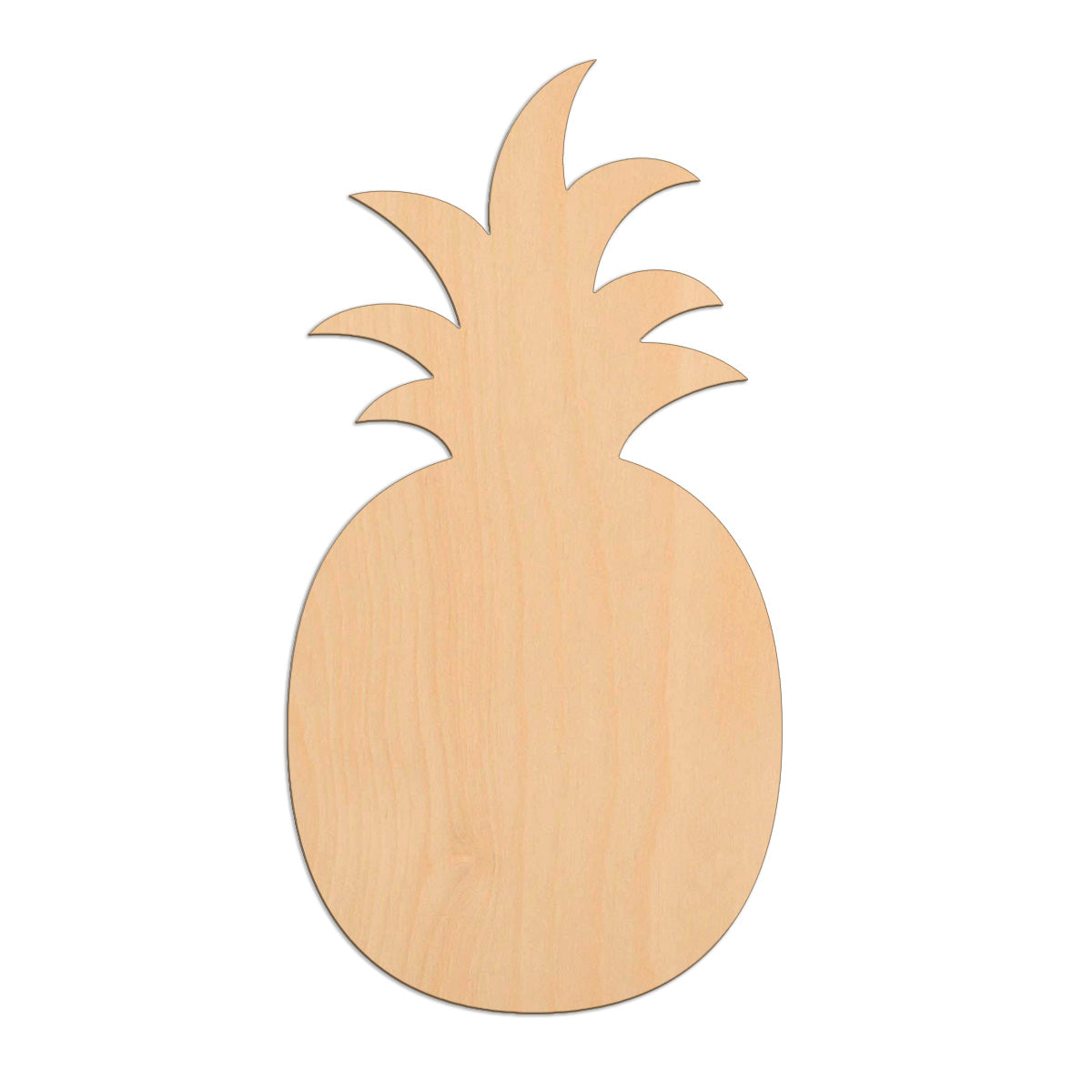 Pineapple (Style A) | Wood Craft Shapes