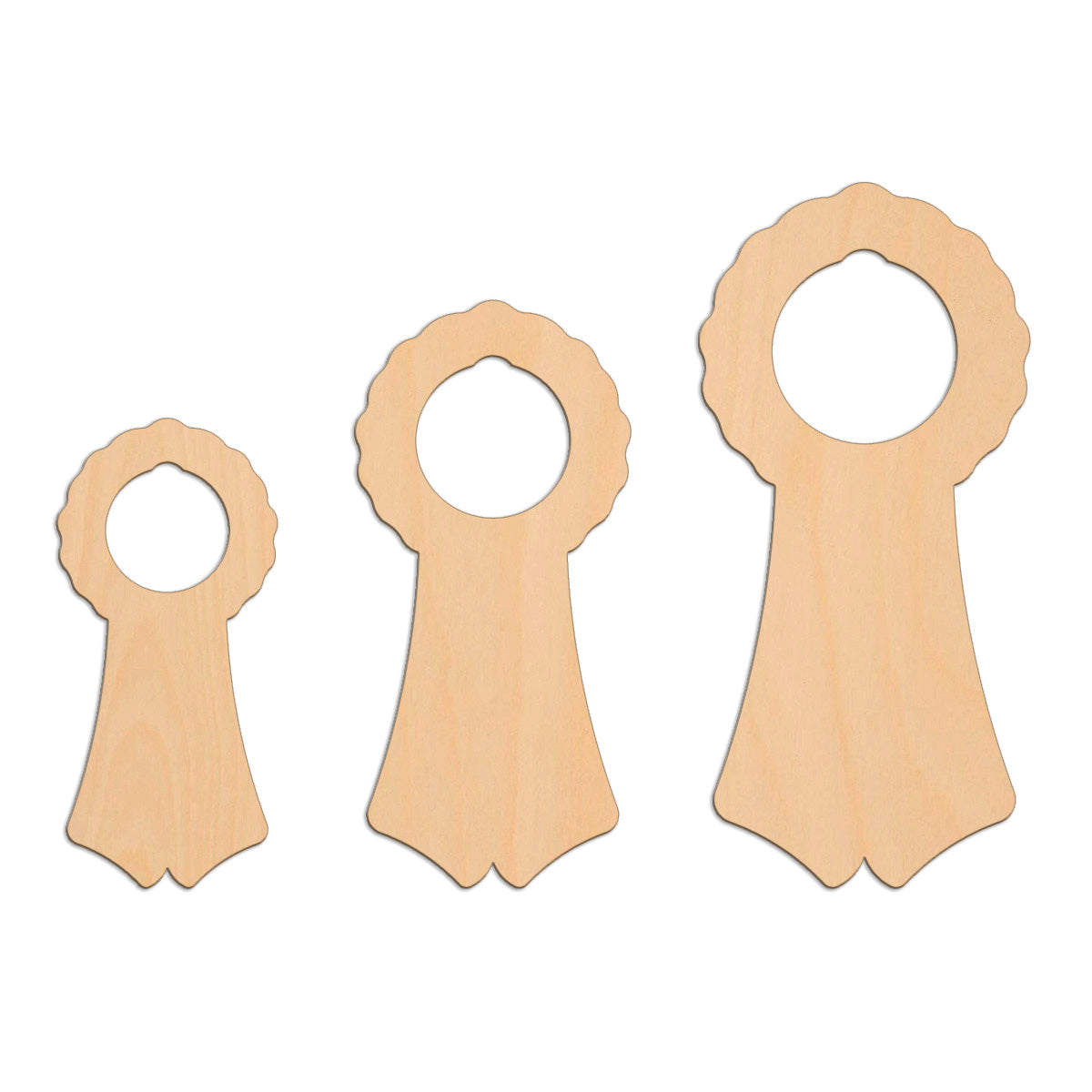 Ribbon Hanger | Wood Craft Shapes