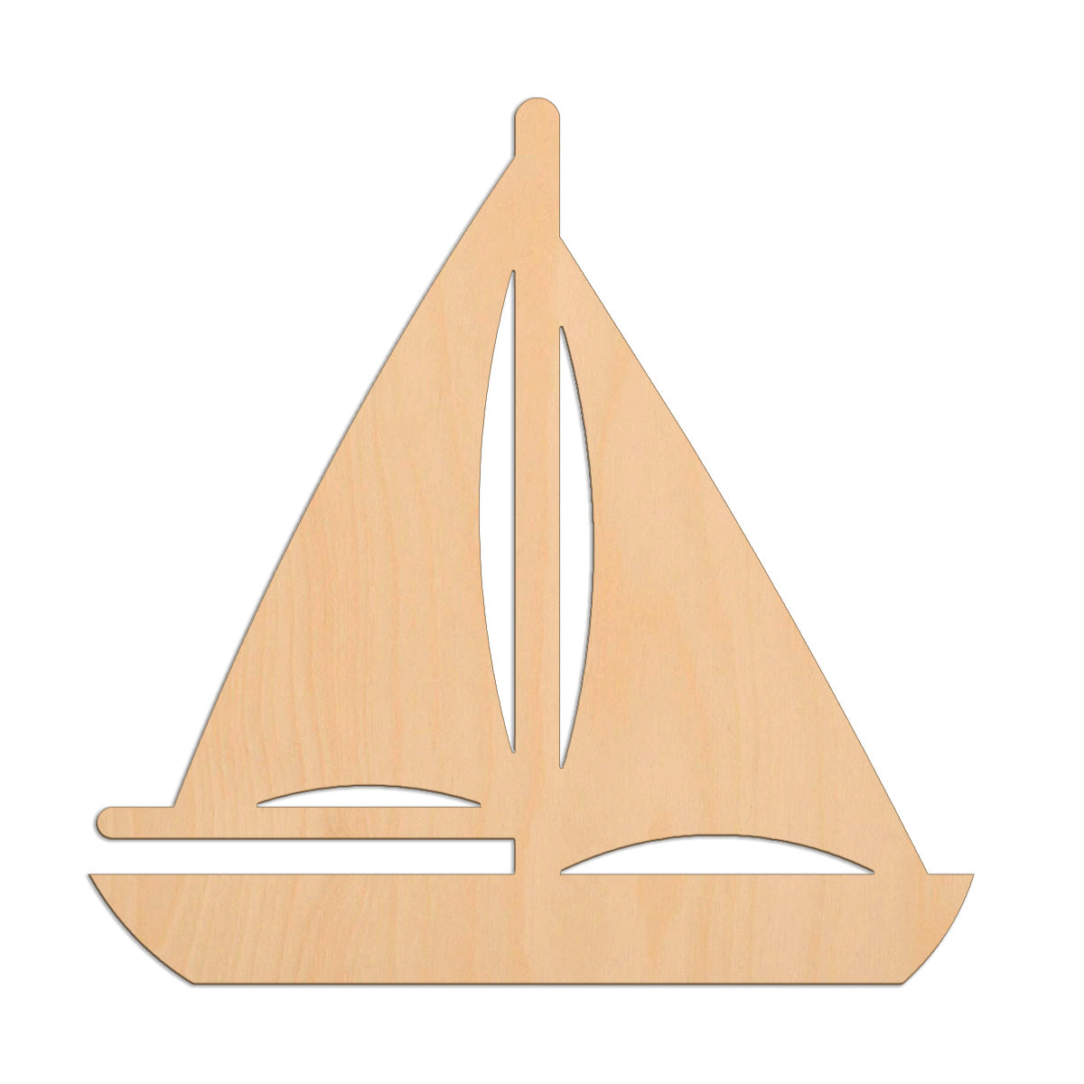 Sail Boat (Style A) | Wood Craft Shapes