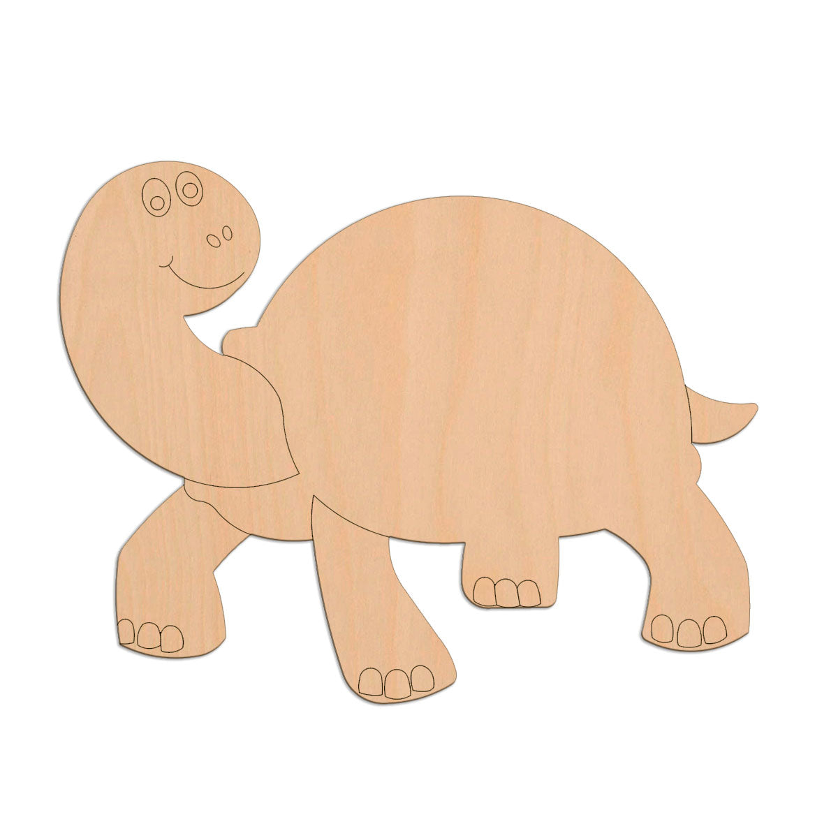 Tortoise (Style A) | Wood Craft Shapes