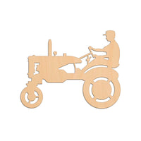 Tractor (Style A) | Wood Craft Shapes