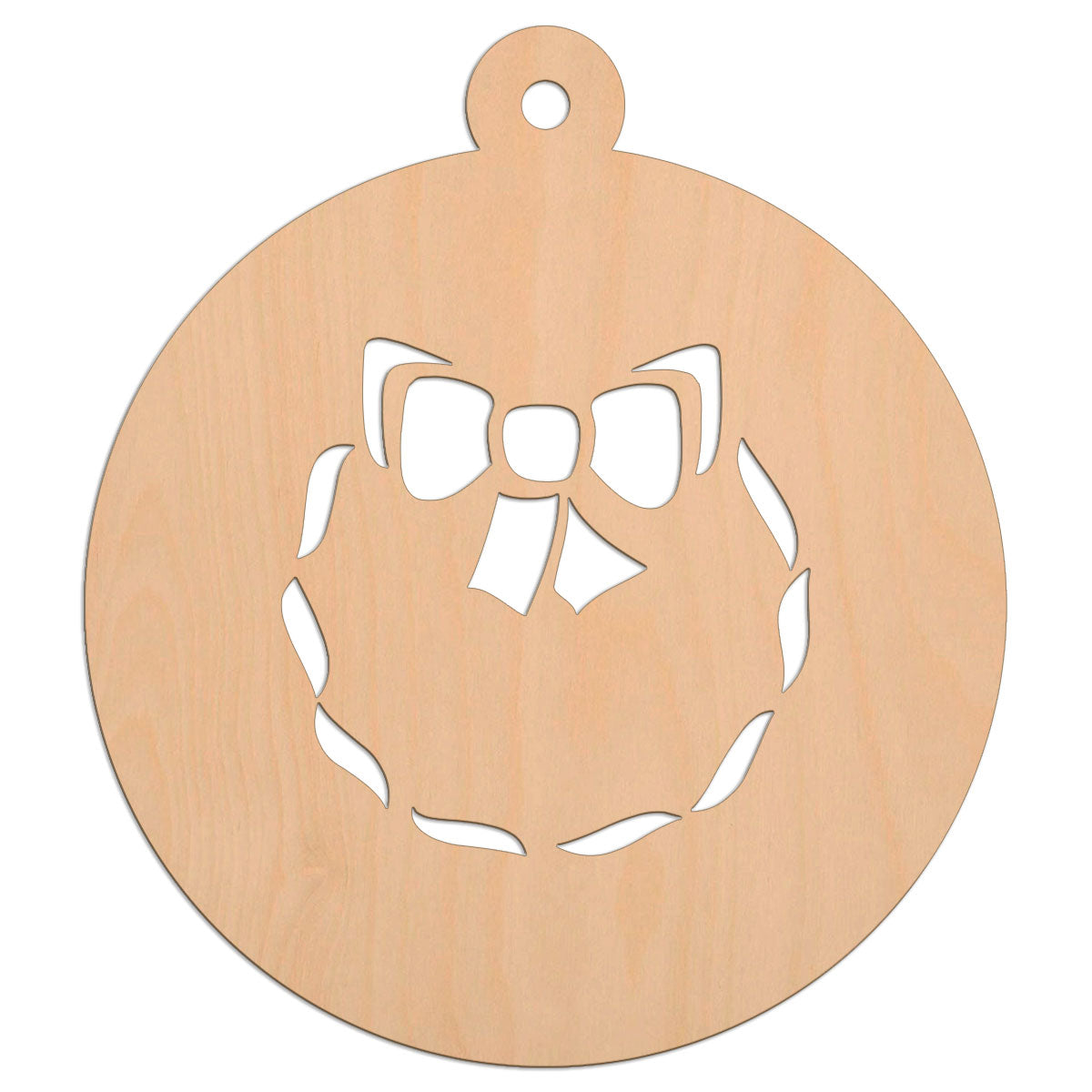 Wreath Bauble | Wood Craft Shapes
