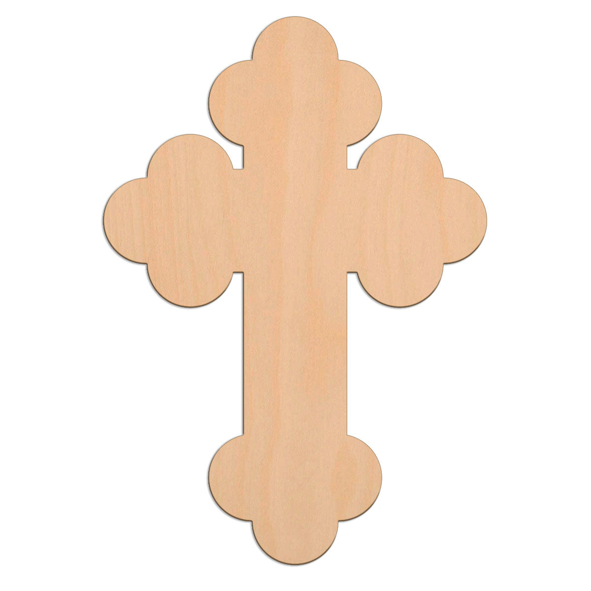 Budded Cross | Wood Craft Shapes