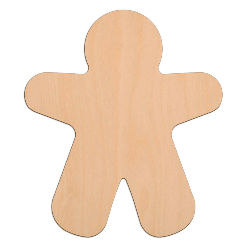 Gingerbread Man (Style A) | Wood Craft Shapes