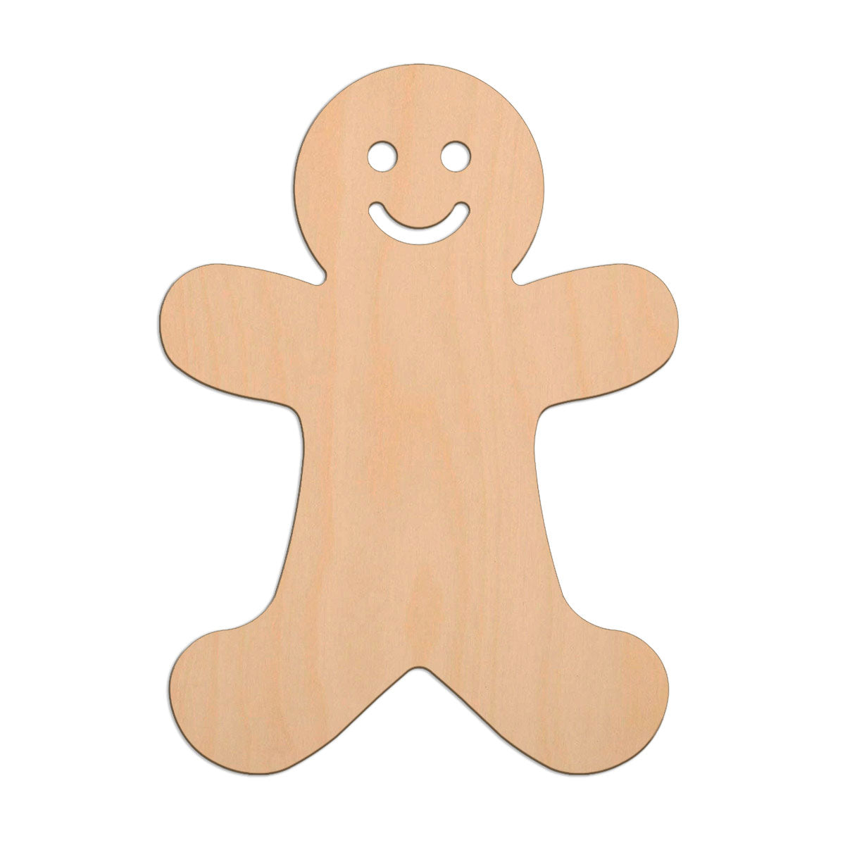 Gingerbread Man (Style B) | Wood Craft Shapes