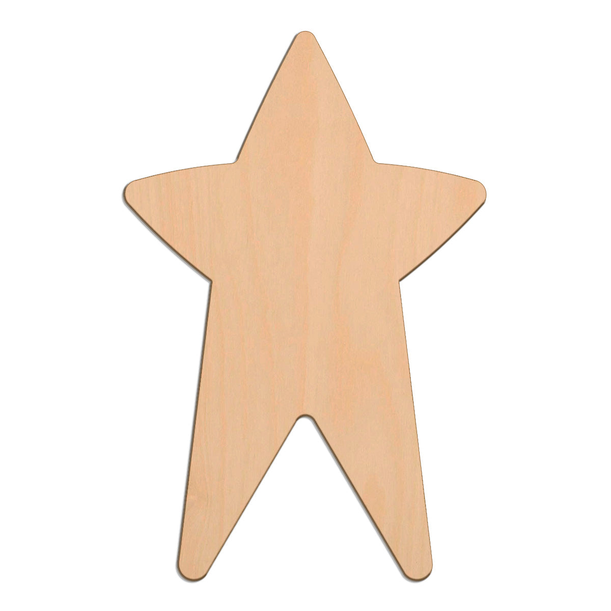 Primitive Stars | Wood Craft Shapes
