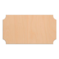 Sign (Style T) | Wood Craft Shapes